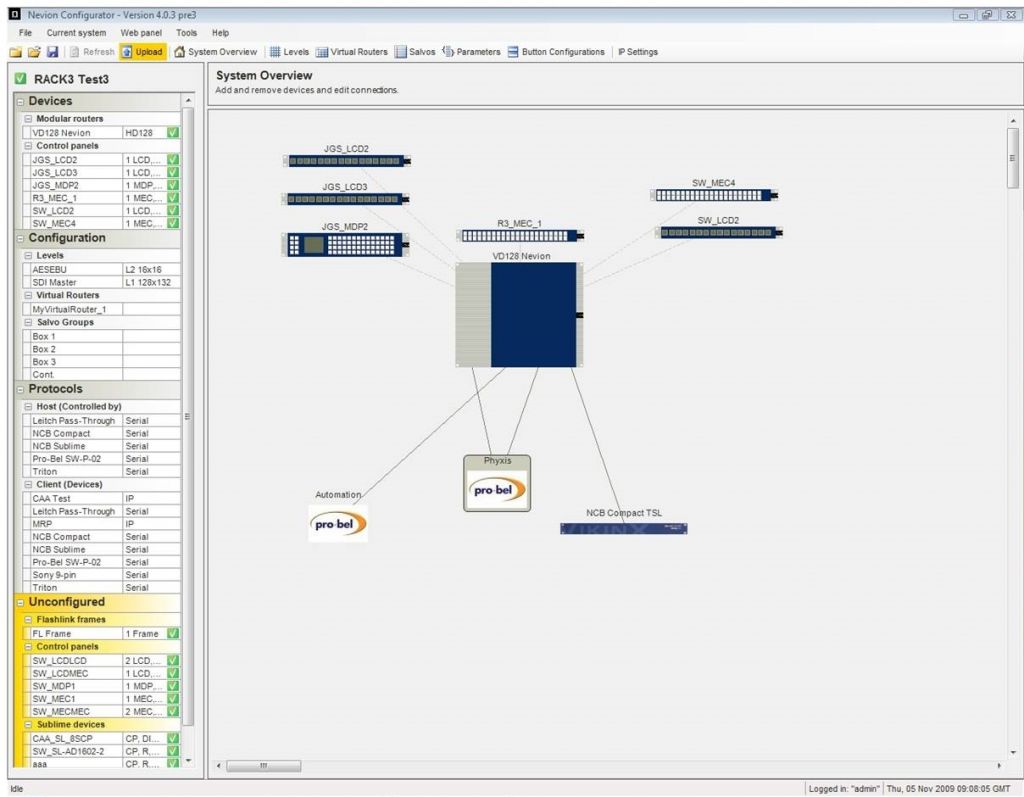 Network Configurator Software | Nevion